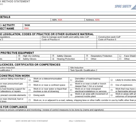 Free Landscaping SWMS Template | Download